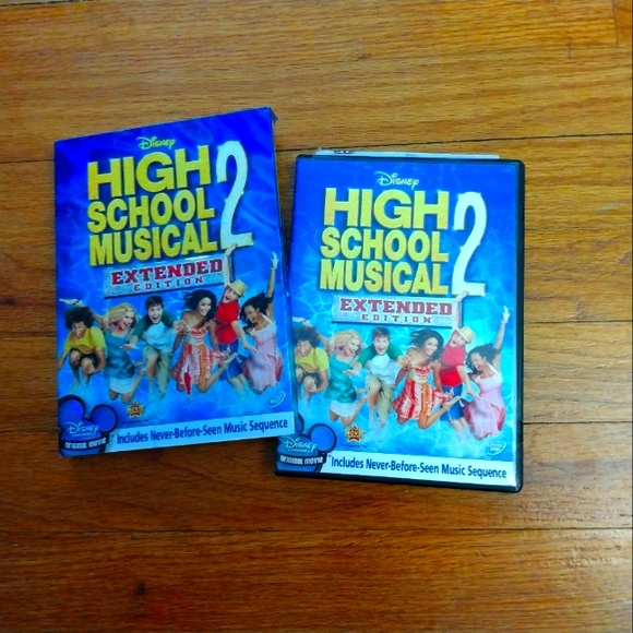 Disney | Media | 3 Disneys High School Musical 2 Extended Edition Dvd ...